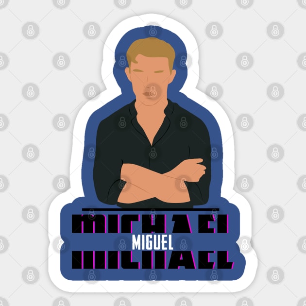 Warrior Nun Michael Warrior Nun Sticker Teepublic